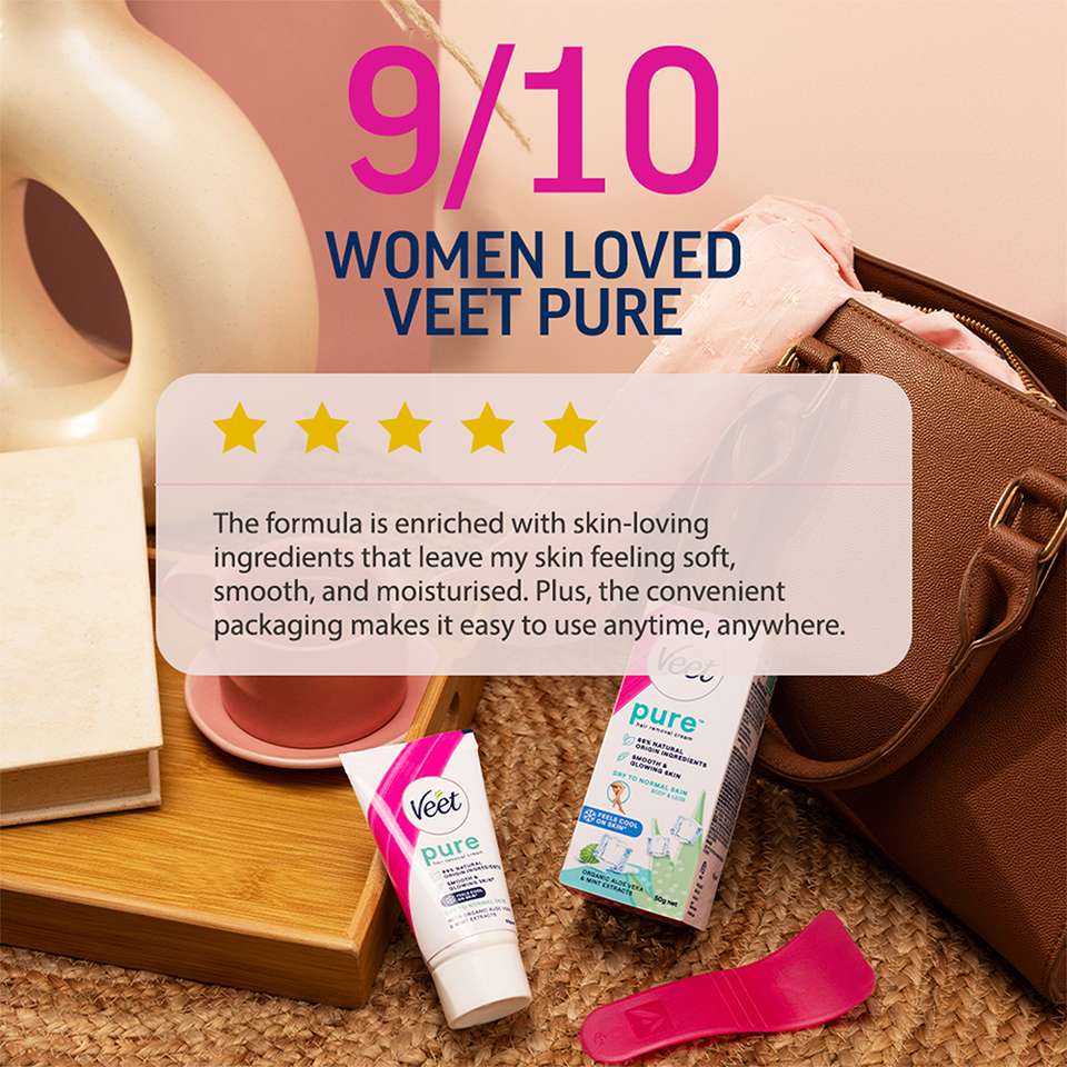 Veet Pure Hair Removal - Normal Skin Cream 100g,Set Of 3 Cream - Price ...