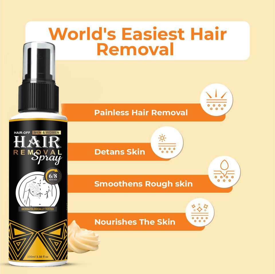 Ontario hair removal cream spray for men Spray (100 ml) Spray - Price ...