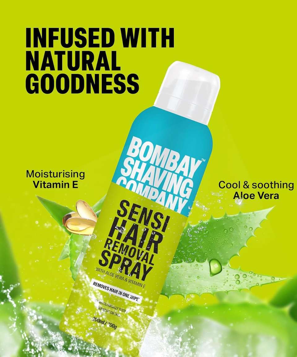 BOMBAY SHAVING COMPANY Hair Removal Spray (200Ml*2) Spray - Price in ...