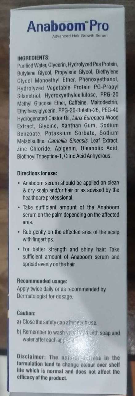 anaboom PRO HAIR SERUM Hair Serum - Price in India, Buy anaboom PRO ...