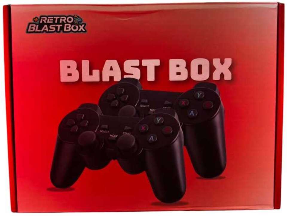 Gadgetsworld Retro Blast Box |4K Ultra HD | 28,000+ Games | 9 Emulators ...
