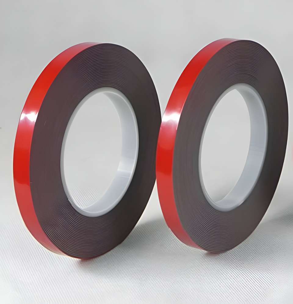 Lapeta Double Sided VHB Tape/Acrylic Foam Tape Grey Color Red liner 8mm ...