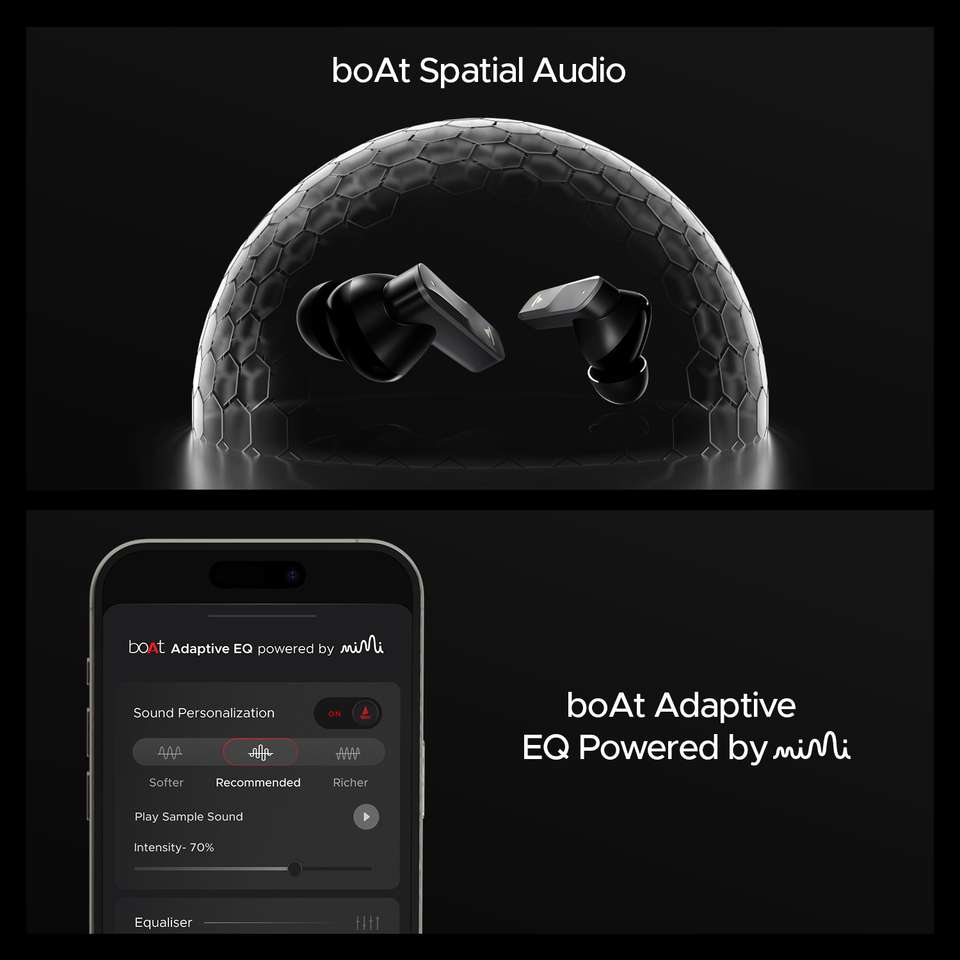 boAt Nirvana X TWS(2025 Launch),Dual Drivers by Knowles,Hi-Res Audio ...
