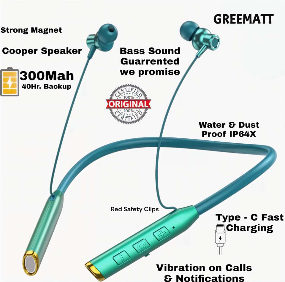 GREE MATT N80 Vibration Alert 48 Hours Playtime Cancellation Waterproof ...