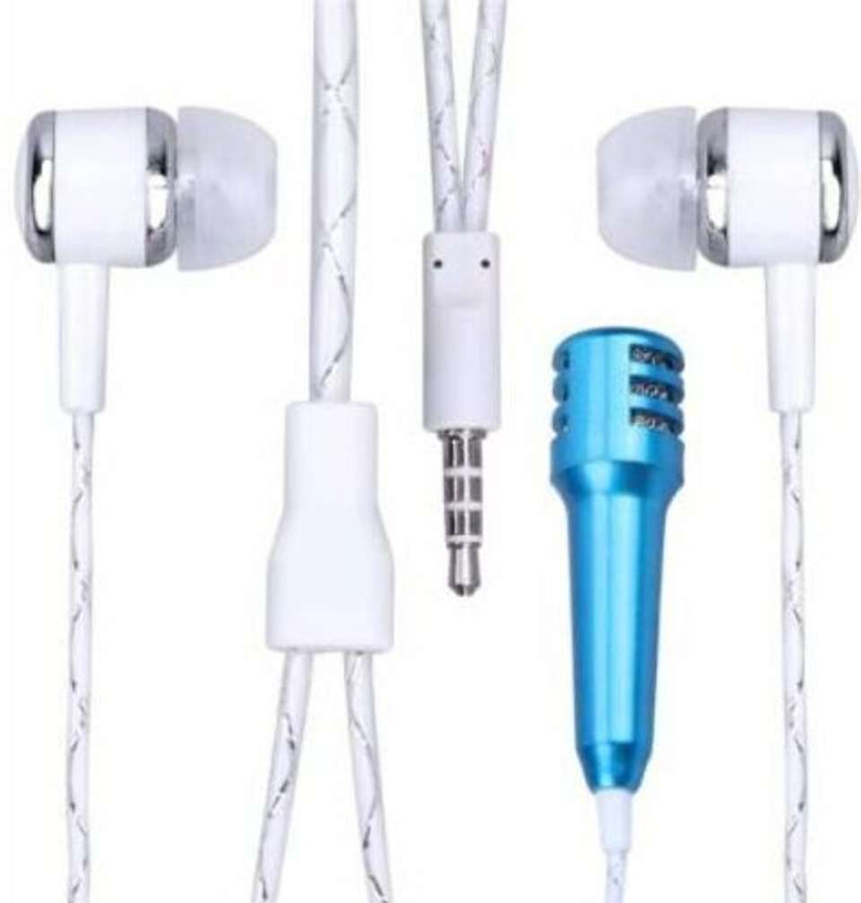 TECHEL Mini Microphone Mic with Earphone HUW6 Wired Price in India ...
