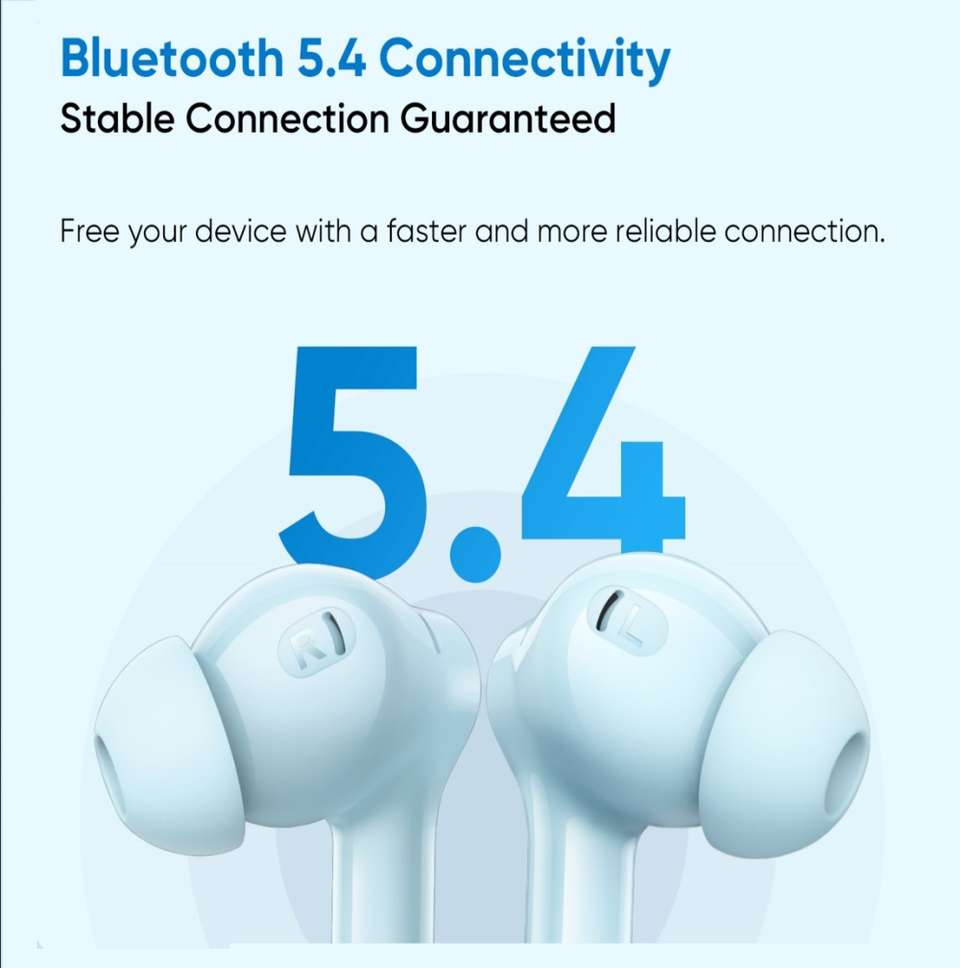 realme Buds T200x with 25dB ANC,12.4mm Dynamic Bass Drivers,48Hrs ...