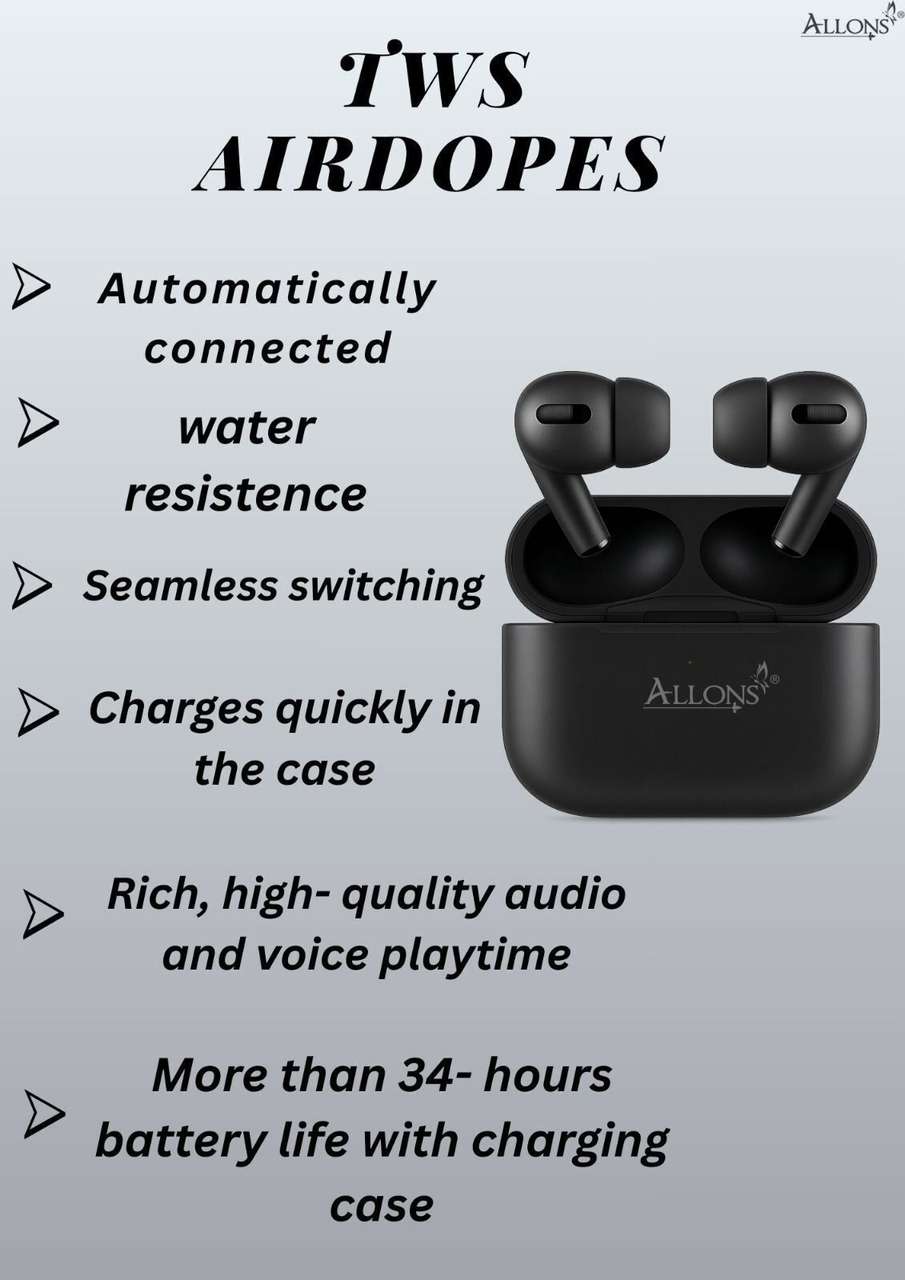 allons TWS Bluetooth ANC Earbuds Spatial Sound with MagSafe Charging ...