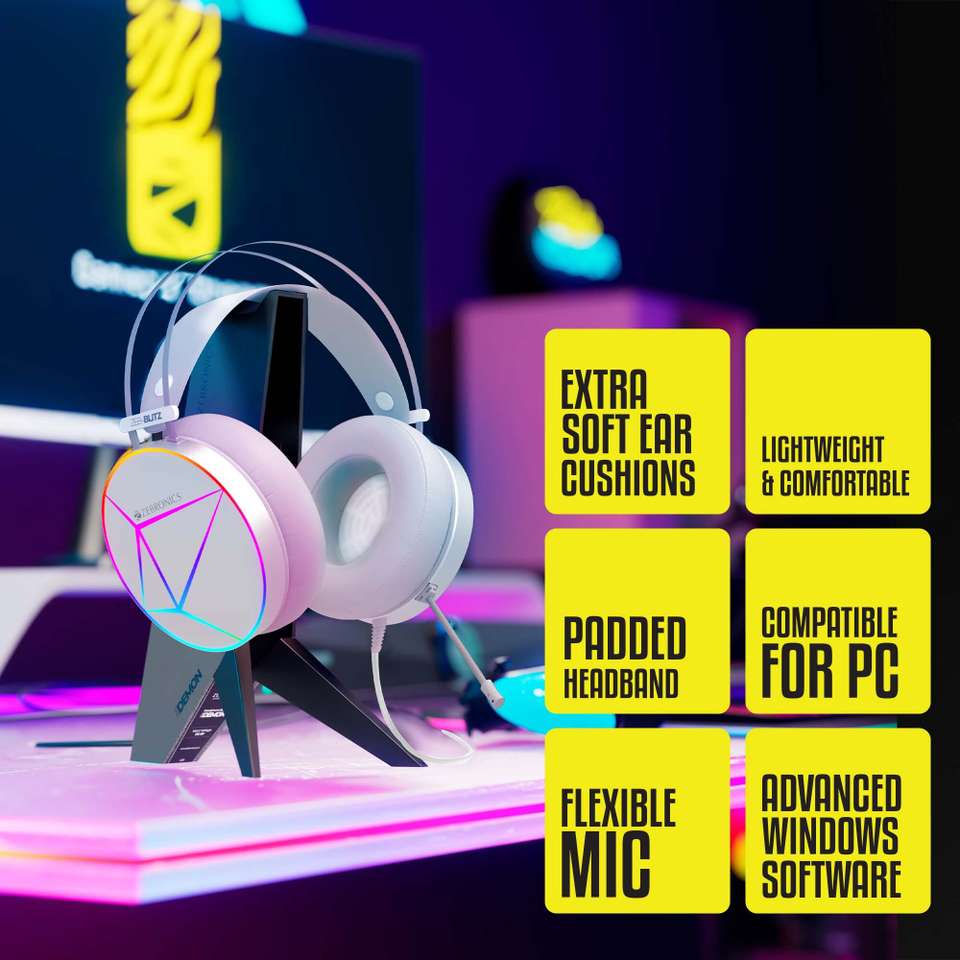 ZEBRONICS Zeb-Blitz with DOLBY ATMOS with 7.1 Surround Sound Bluetooth ...