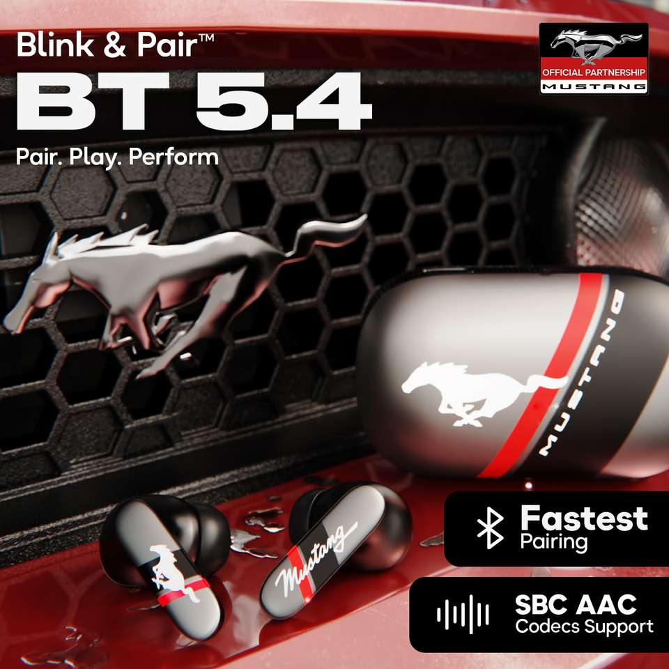 GOBOULT Mustang Dyno 60Hrs, Dual Pairing, App Support, 4 Mic ENC, 5.4v ...