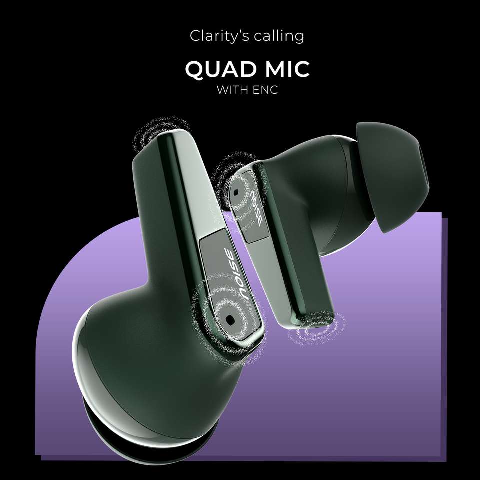 Noise Buds N1 Pro with Metallic Finish, 32dB ANC, 60H Playtime and ...