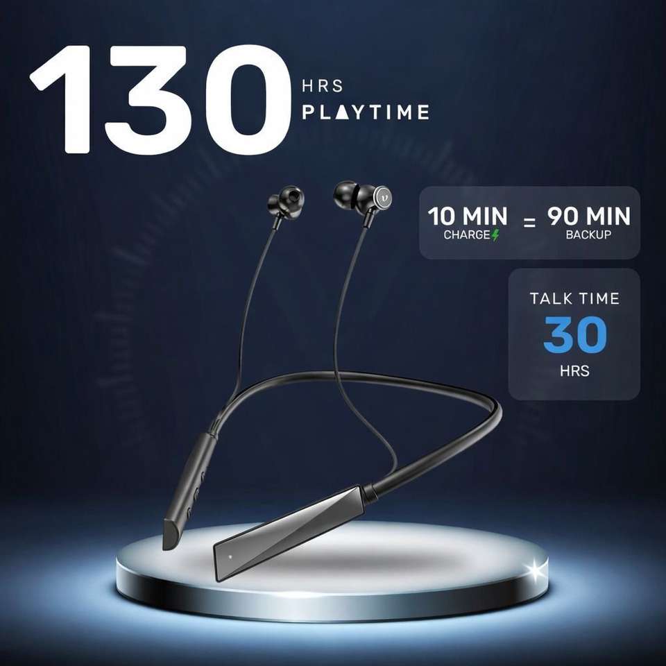 Paradox BT310 UltraMax 130H Playback Wireless Neckband Deep Bass | Fast ...