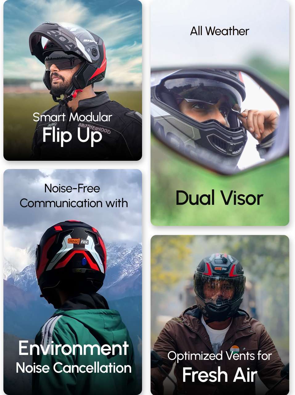 HEADFOX N2 Smart Bluetooth sba7 Calls | Music | GPS | Waterproof ...