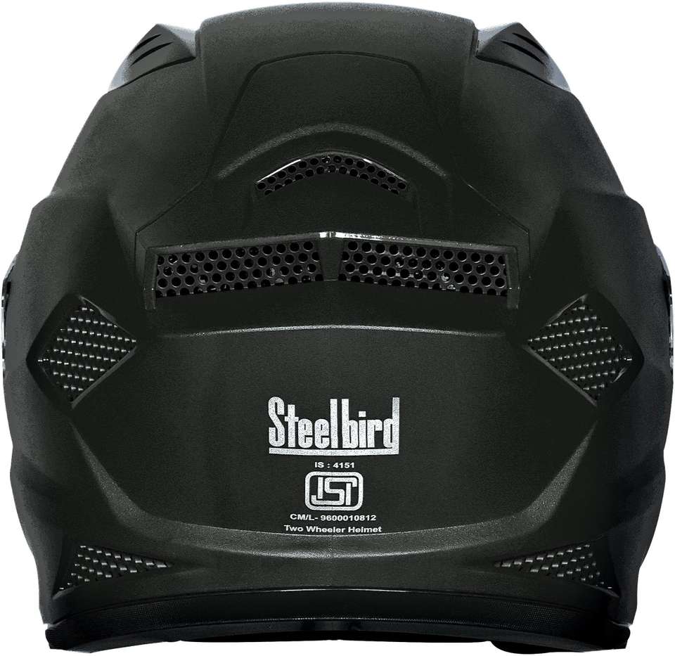 Steelbird SBH-25 Matte Sharp Full Face Men and Women Helmet 580 MM ...