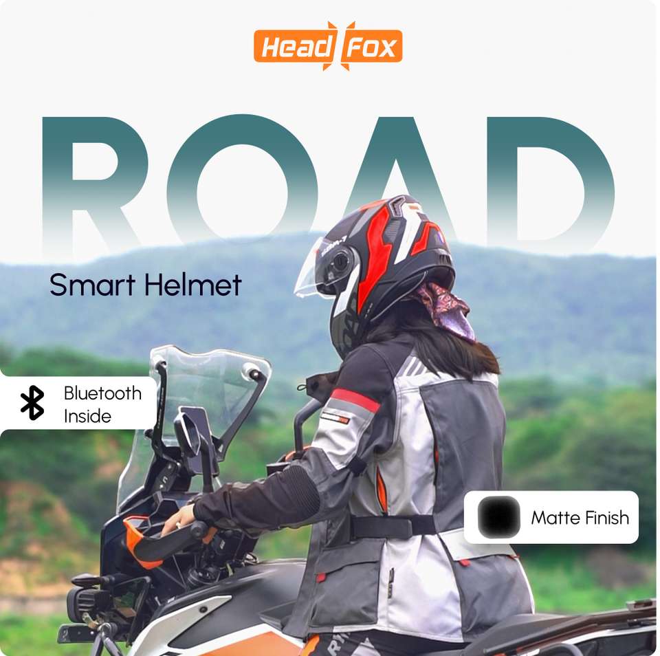 HEADFOX N2 Smart Bluetooth sba7 Calls | Music | GPS | Waterproof ...