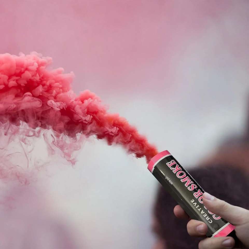 Wish Cloud Colour Pyros Pack of 6 Pcs & 1 Metal Pyro Gun Holi Color ...