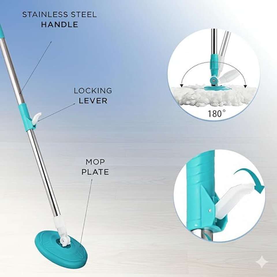 SKYBE Advanced Home Floor Mop Professional Use Cleaning Mop Mop Head ...