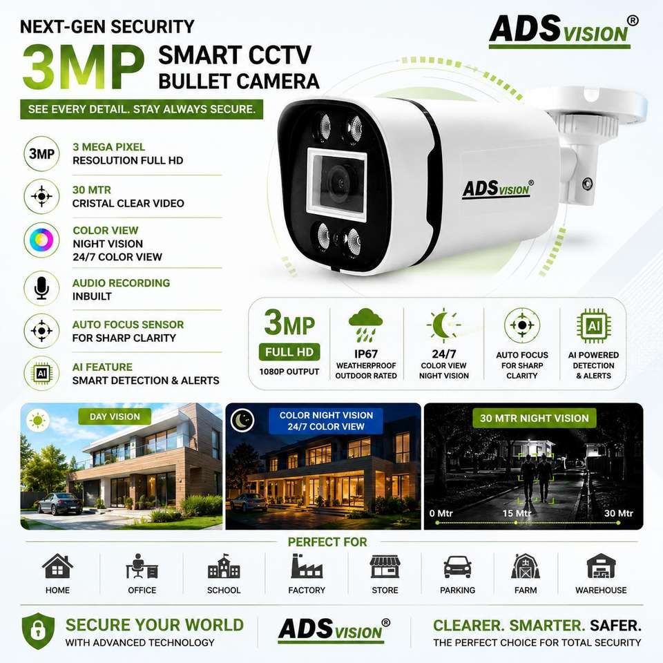 CP PLUS 8CH. Hybrid DVR, 4Bullet 4Dome CAMERA COLOUR VIEW NIGHT VISION ...