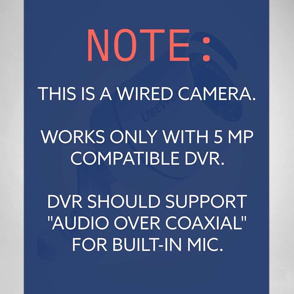 HIKVISION 5 MP Outdoor Bullet CCTV Camera with inbuilt Audio Mic IP67 ...