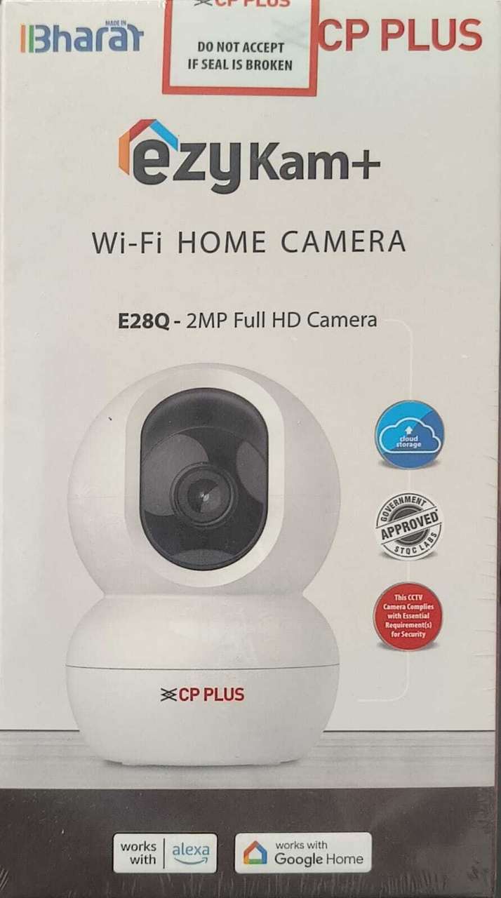 CP PLUS CP-E28Q Full HD Wi-Fi PT Camera with 360 degree View, 2-Way ...