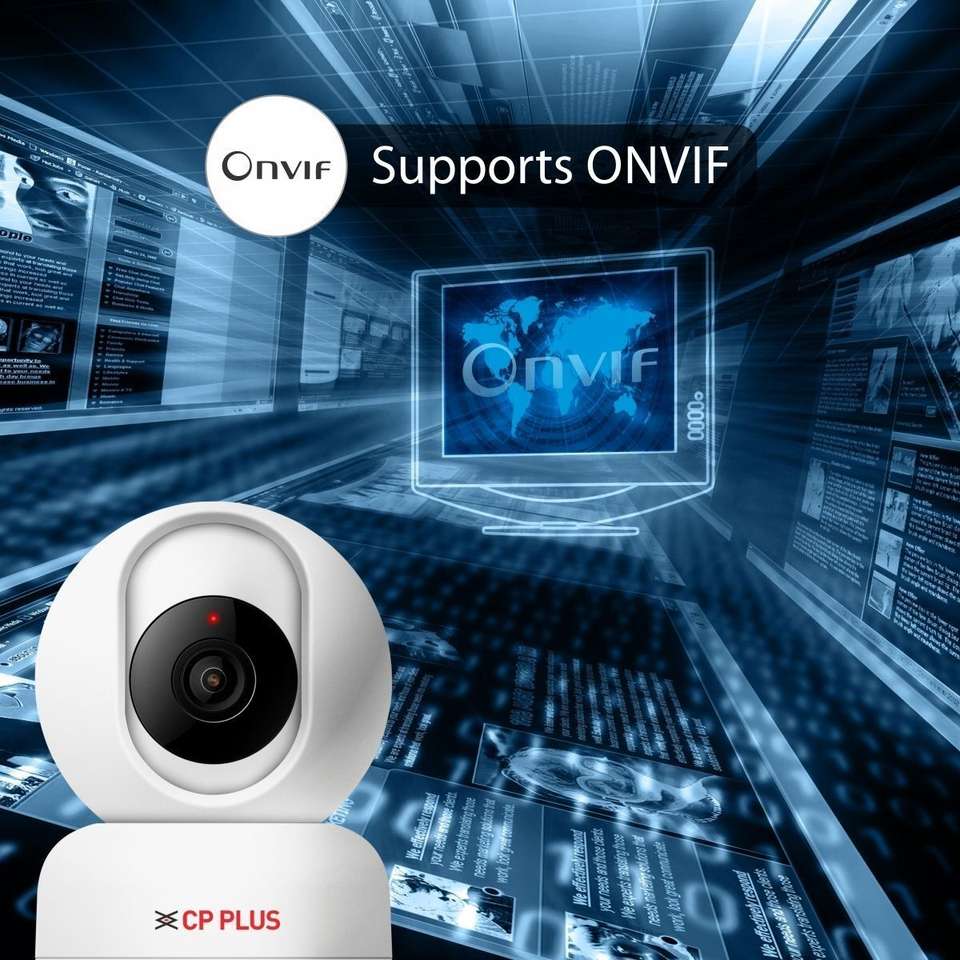 CP PLUS CP-E21Q Smart Wi-Fi 360 Camera with Night Vision & 2-Way Audio ...