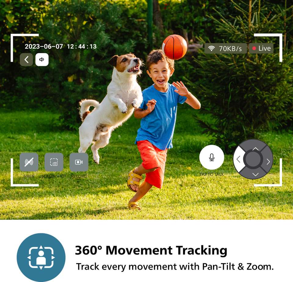 PHILIPS HSP 3800, 2MP, Color Night Vision, 2-Way Talk, Weatherproof ...