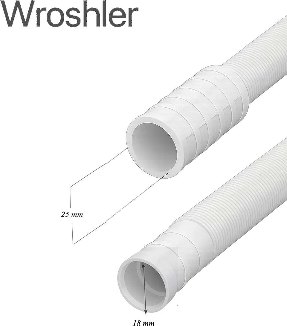 WROSHLER 5 m Water inlet pipe for Semi Automatic washing machine and AC ...
