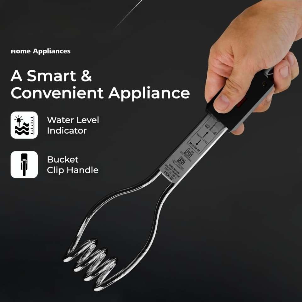 EMMKITZ 2000w Shockproof Electric Water Heater Immersion Rod Waterproof ...