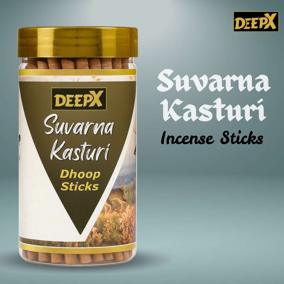 deepx Gulab Dhoop Sticks Kasturi Dhoop Sticks Premium Natural Pooja ...