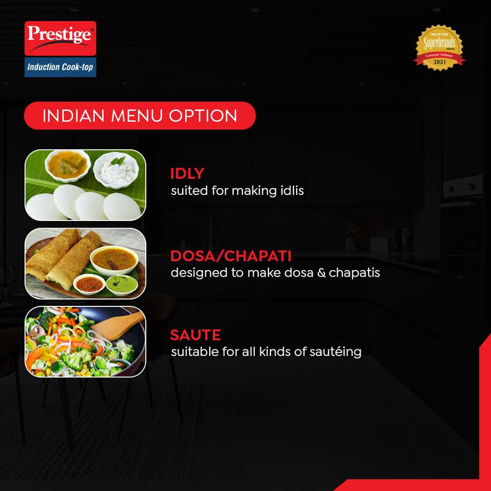 Prestige 1600 W Induction Cooktop Touch Panel - Buy Prestige 1600 W ...