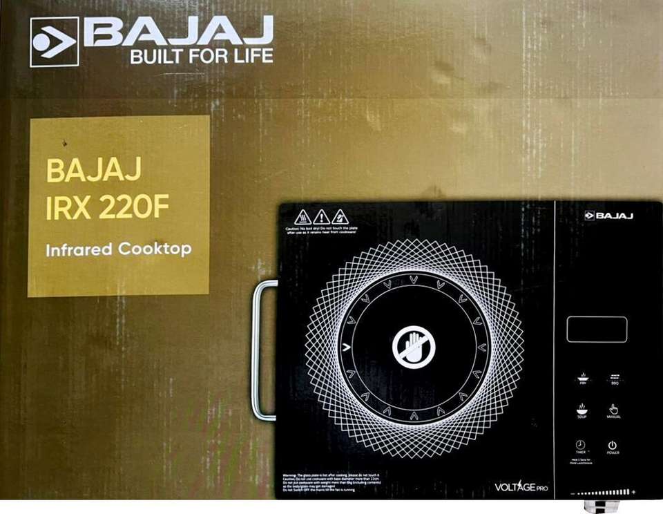 BAJAJ 2200 W Infrared Cooktop Touch Panel - Buy BAJAJ 2200 W Infrared ...