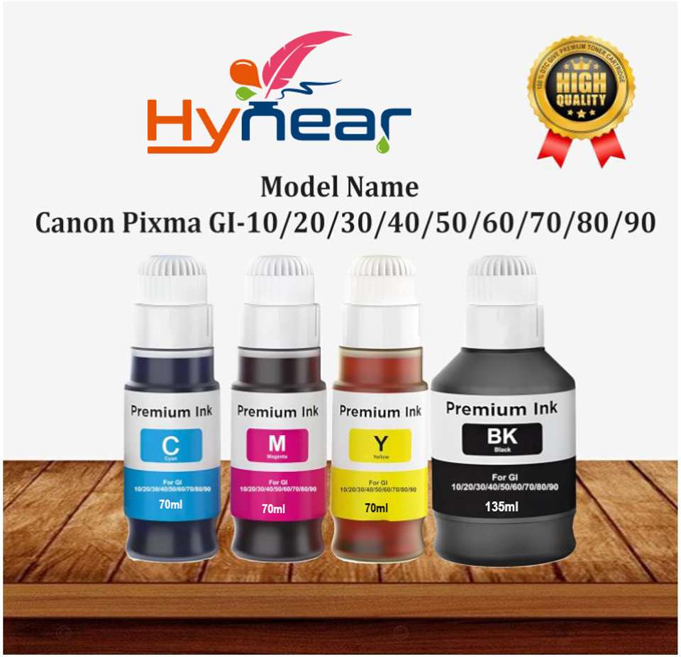 canoff GI-70 Refill Ink for PIXMA GM2070, GM4070, G5070, G6070, G7070 ...
