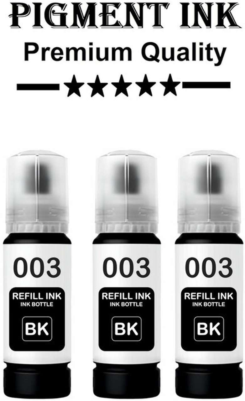 Gedi 003 Black Refill Ink for L3110,L3150,L3250,L3252,L3115,L3116 ...