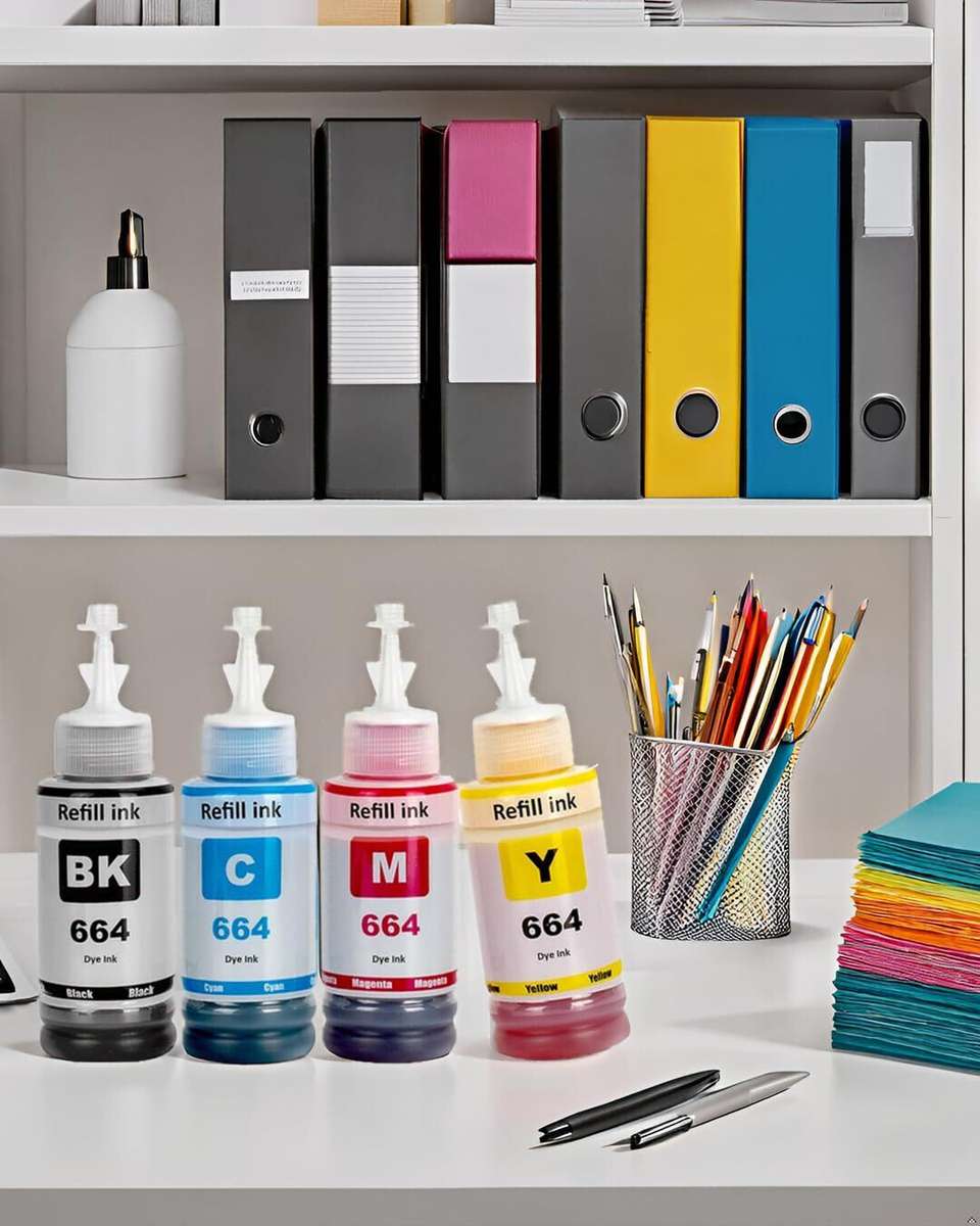 Gedi 664 Refill Ink Bottle for Epson L130, L220, L310, L360, L365, L380 ...
