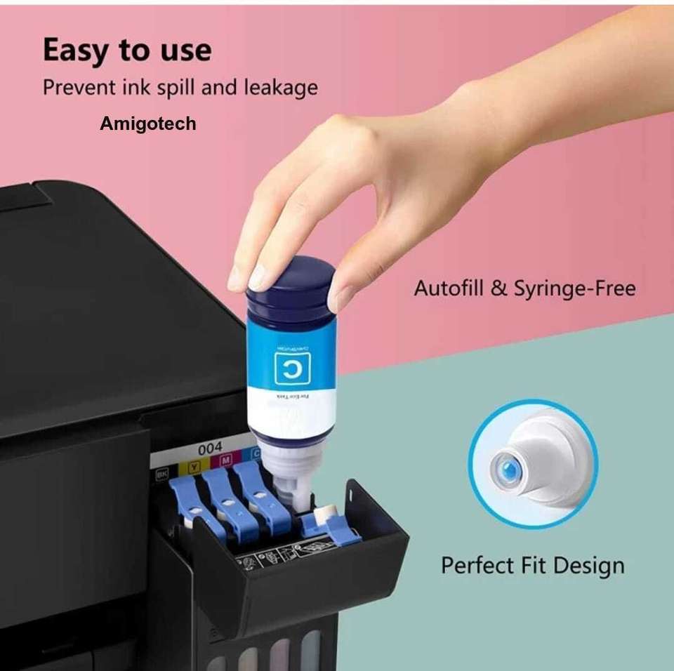 Zuigo 001/ 003 Ink for Epon L3110, L3150, L3250, ,L3116,L3101,L3210 ...