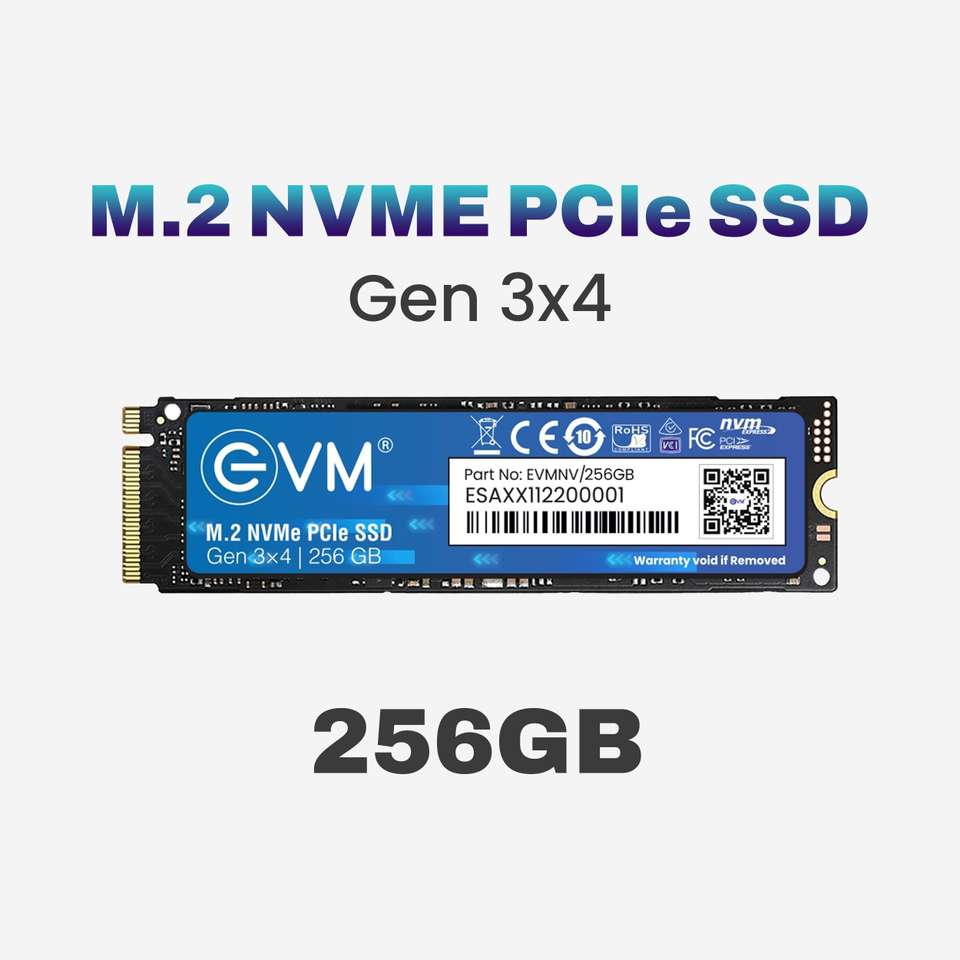 EVM EVMNV 256 GB All in One PC's, Desktop, Laptop Black PCIe NVMe ...