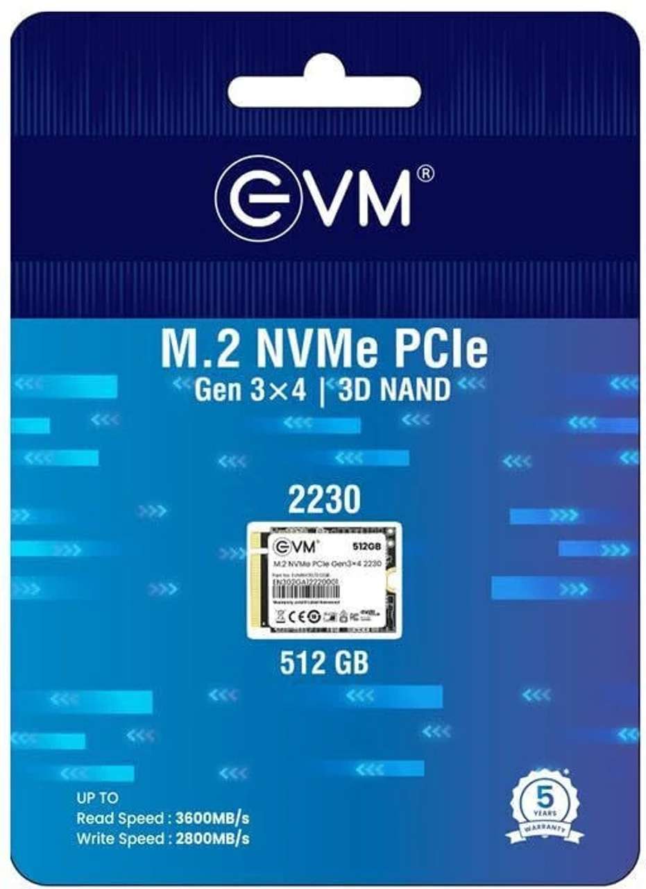 EVM M.2 NVMe (2230) 256 GB All in One PC's, Desktop, Laptop Black PCIe ...