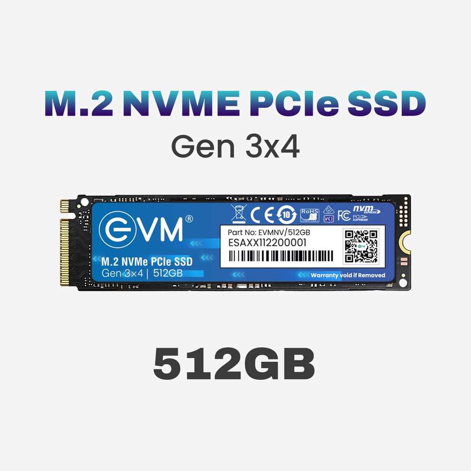 EVM EVMNV 512 GB All in One PC's, Desktop, Laptop Black PCIe NVMe ...
