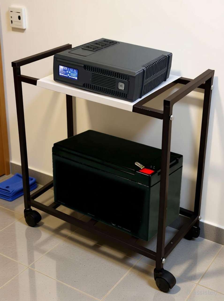 Flipkart SmartBuy Inverter Trolley Stand for Home & Office Trolley for ...