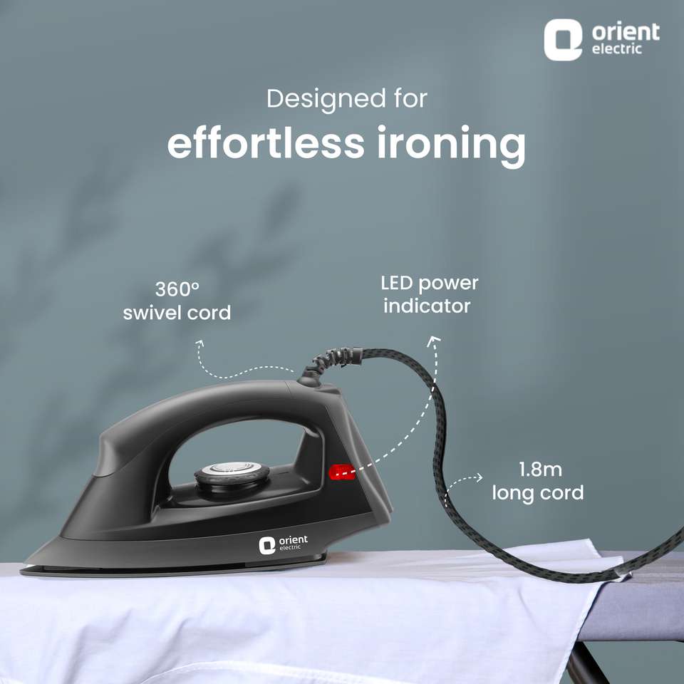Orient Electric Fabriglide FDIFG10GP 1000 W Dry Iron Price in India ...