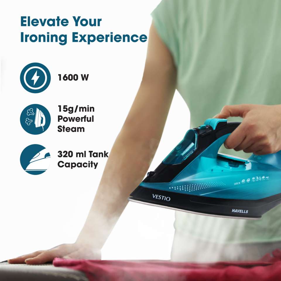 HAVELLS Steam Iron Press 1600 W Steam Iron Price in India - Buy HAVELLS ...