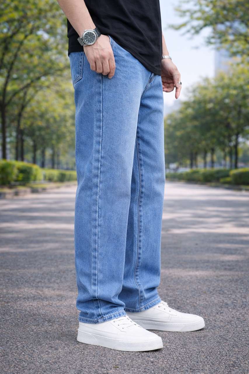 DENIM LOOK Loose Fit Men Blue Jeans - Buy DENIM LOOK Loose Fit Men Blue ...