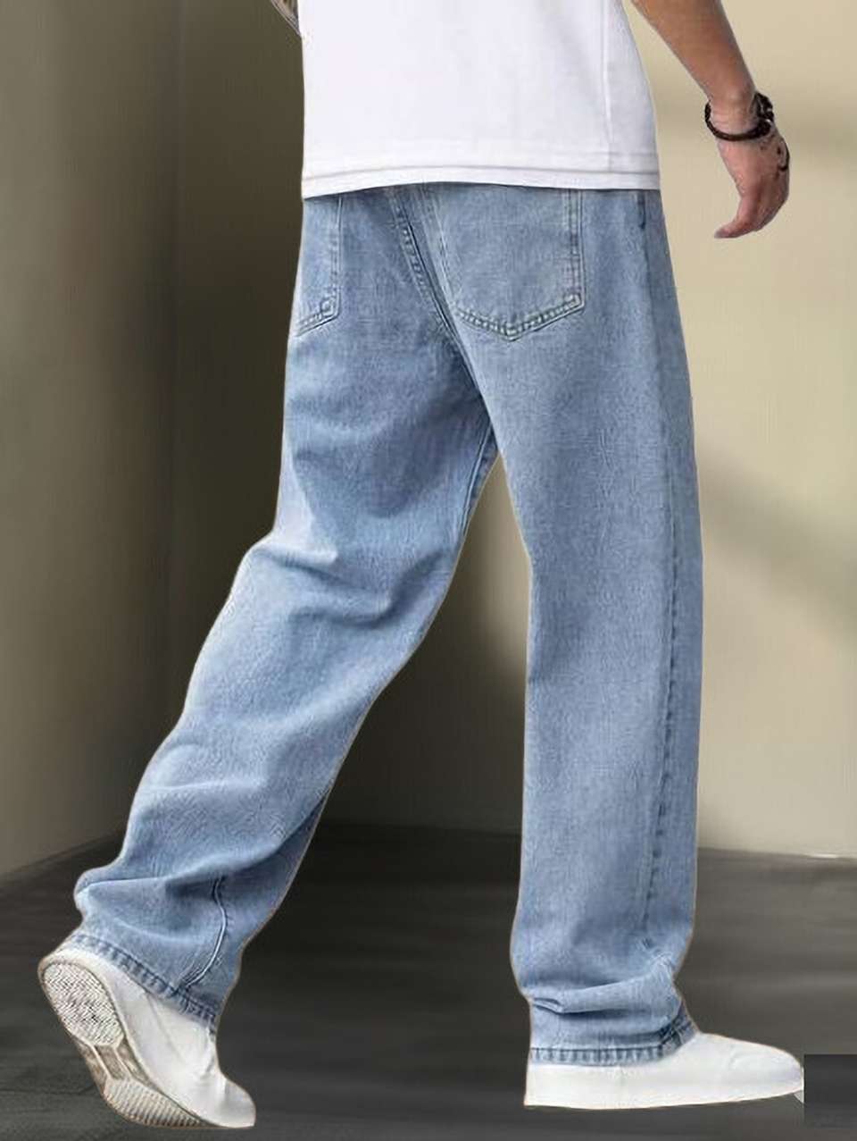 LEVORCE Boot-Leg Men Light Blue Jeans - Buy LEVORCE Boot-Leg Men Light ...
