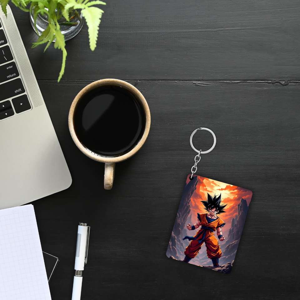 GROOFIEZ Dragon Ball Goku Anime Keychain Set | Super Saiyan Forms, Pack ...