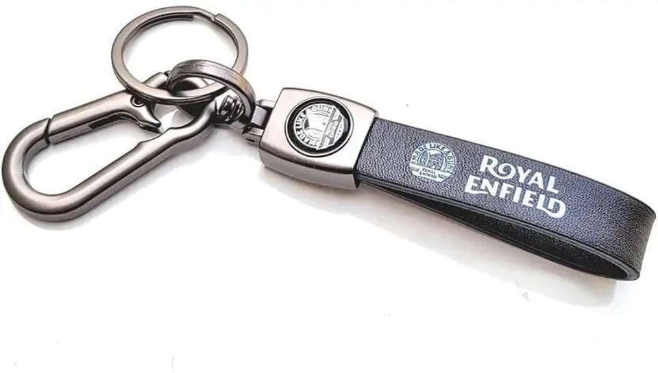 Modernurbanstore Royal Enfield premium Bike Leather Keychian Keyring ...