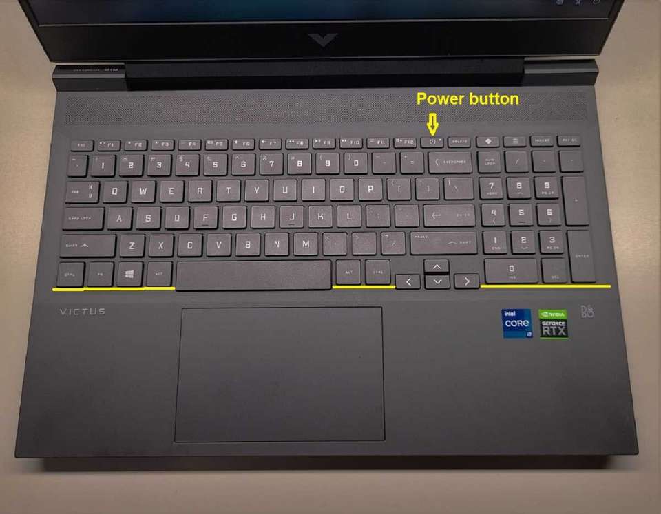 RAYA Silicone Keyboard Cover for HP Victus 15 & HP Victus 16 Gaming ...