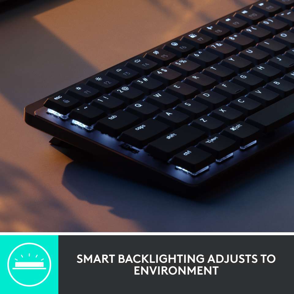 Logitech MX Keys Mini Mechanical Wireless Standard Laptop Keyboard ...