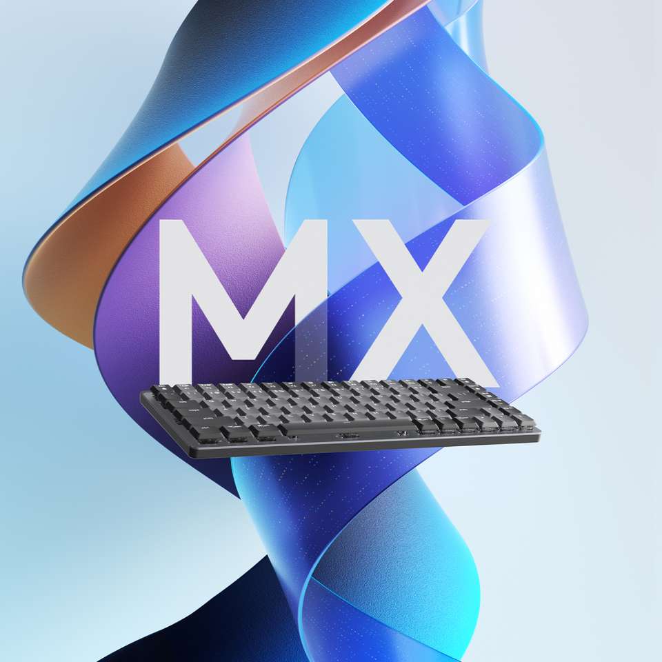 Logitech MX Keys Mini Mechanical Wireless Standard Laptop Keyboard ...