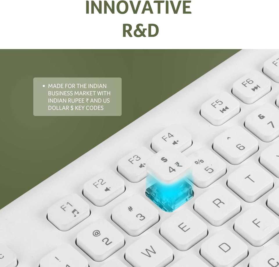 Acer ZC.A01SI.OWD Wireless Standard Multi-device Keyboard Compatible ...