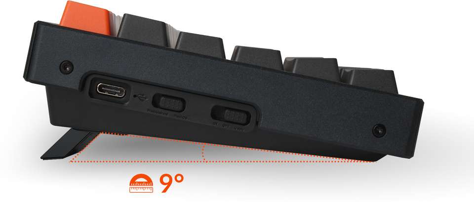 Keychron K2 Wireless Hot-swappable Mechanical Keyboard/ White Backlight ...