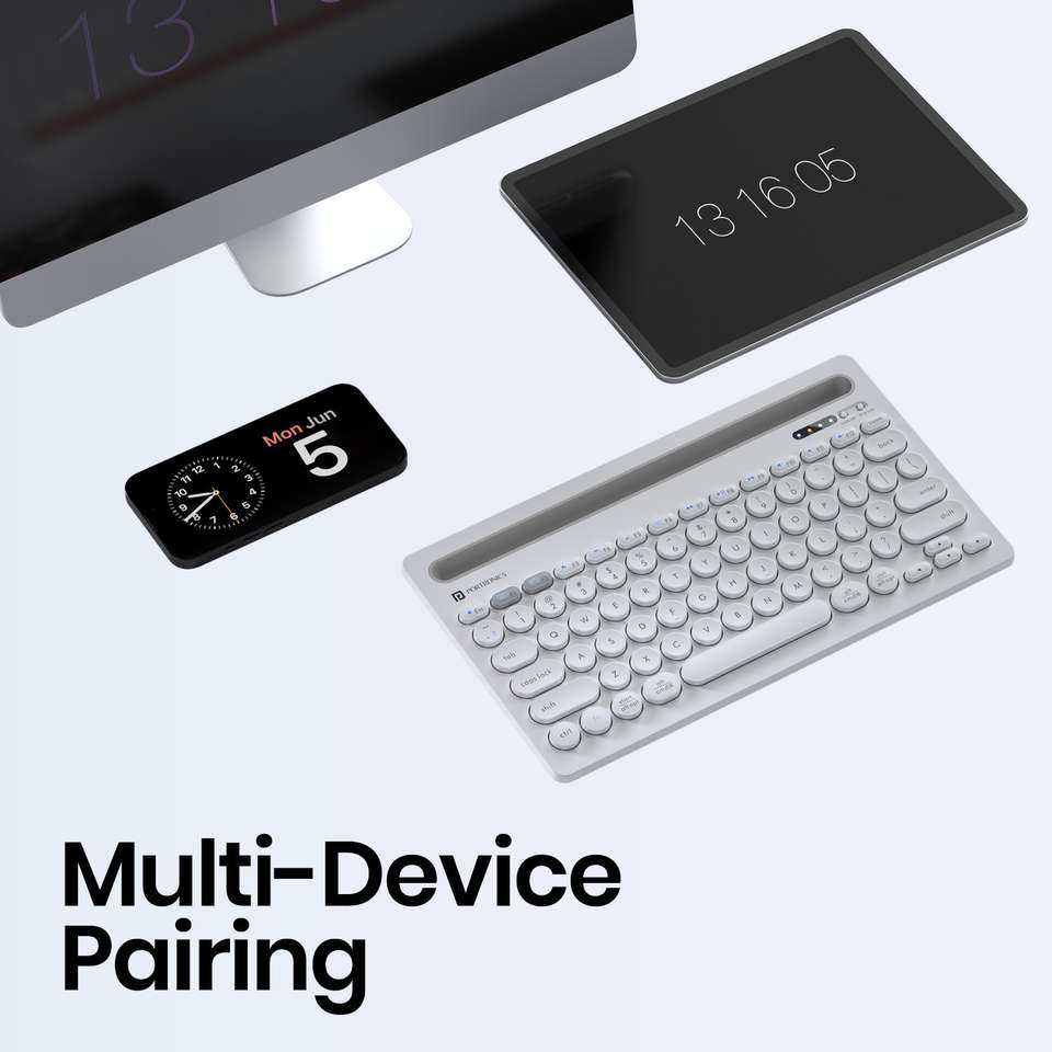 Portronics Bubble Dock Bluetooth, Wireless Handheld Multi-device ...